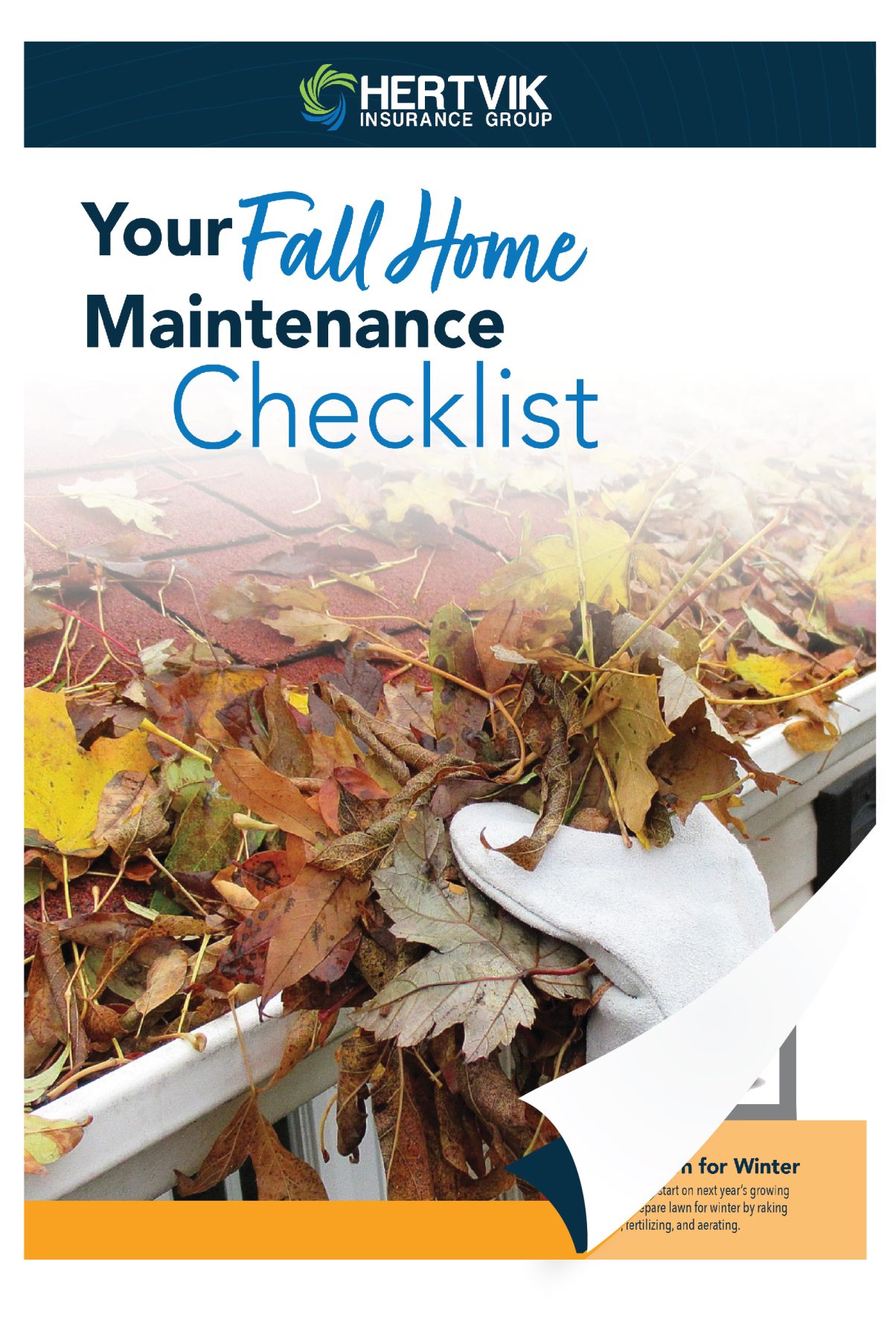 Your Fall Home Maintenance Checklist - Hertvik Insurance Group